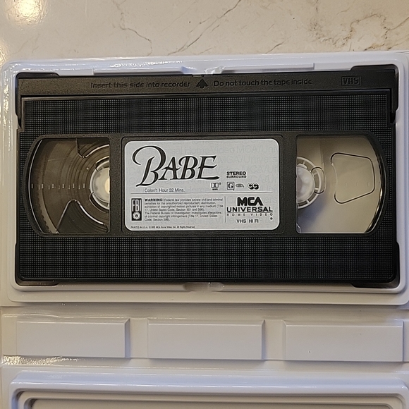 Universal Pictures | Media | Universal Pictures Babe Vhs Tape | Poshmark
